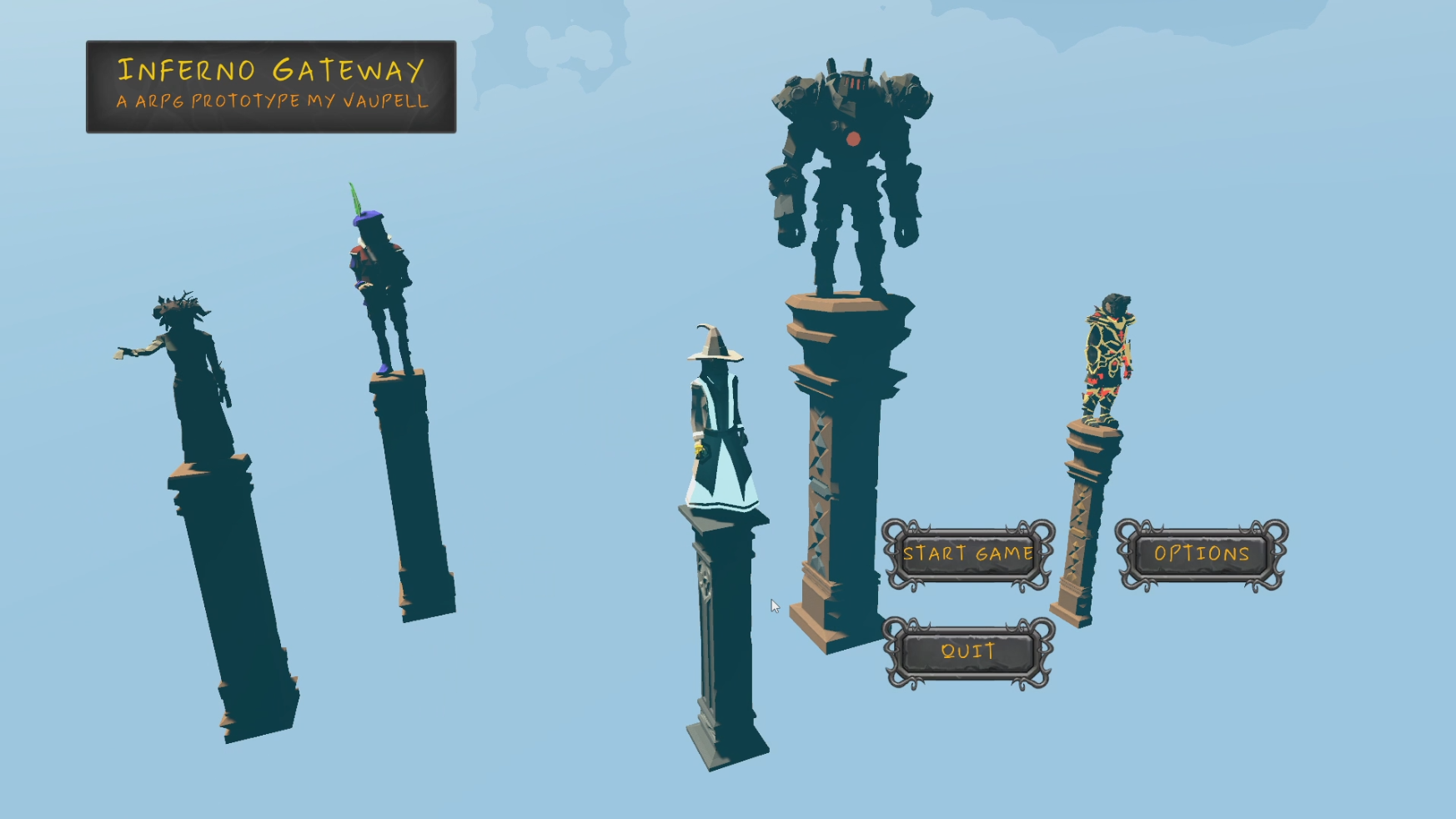 Inferno Gateway, a ARPG by Vaupell