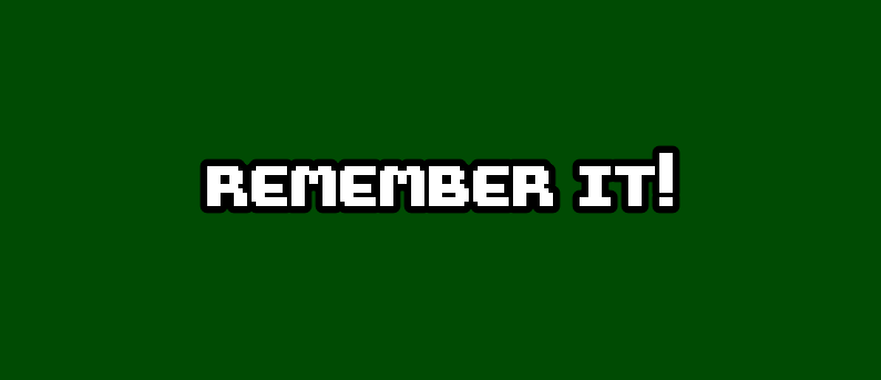 Remember It! by NuTrynity