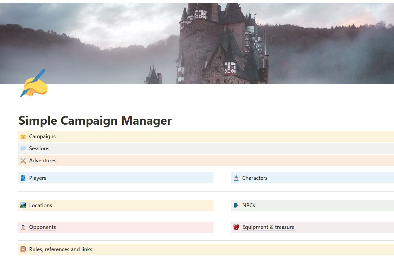 Simple Campaign Manager by Xapur