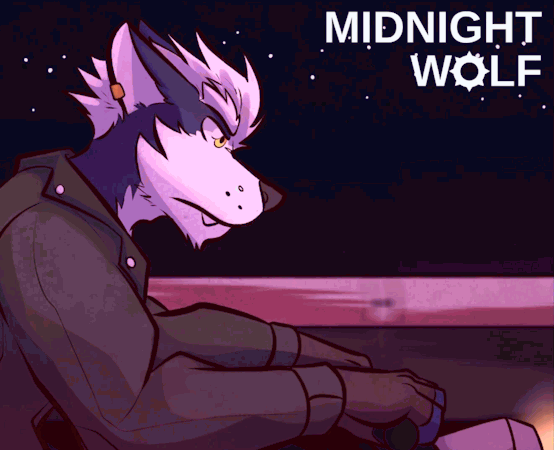 Midnight Wolf by OTTER
