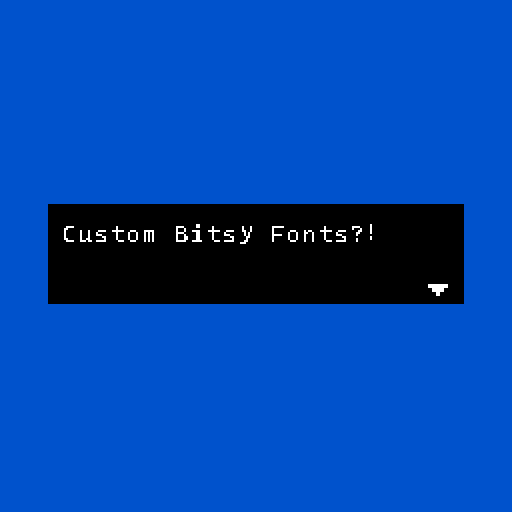 Bitsy Fonts And Templates By Nextlevelbanana