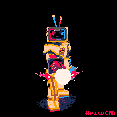 Labo Mech by froncakes for picoCAD Jam 102: Console - itch.io