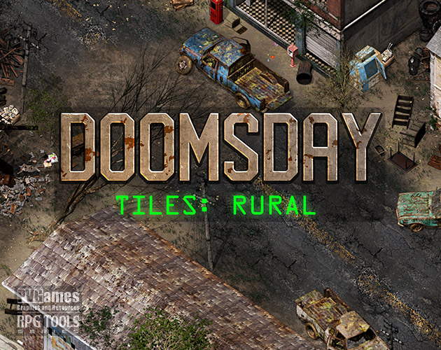 Doomsday Tiles: Core Rural Ruins by PVGames