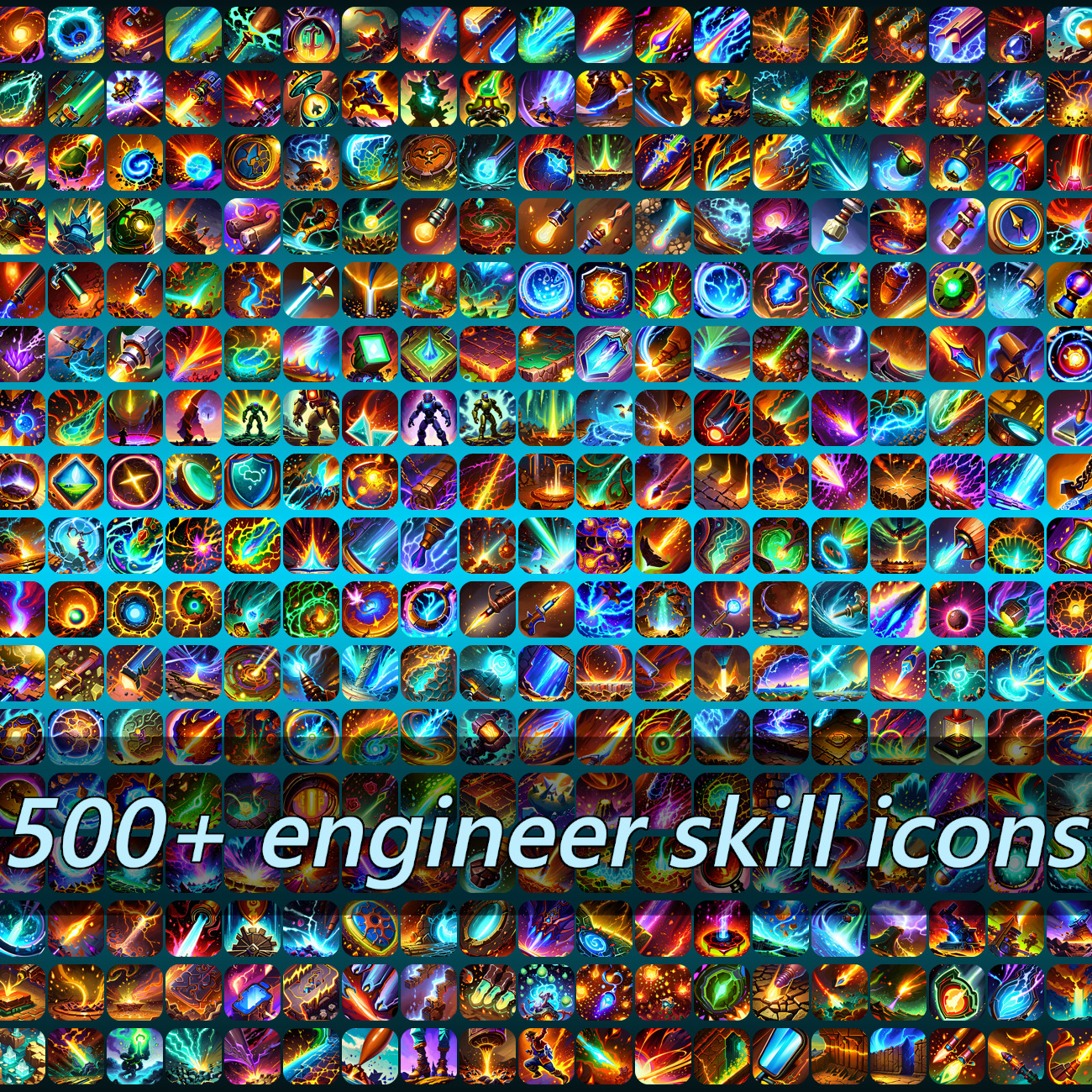 500+ engineer skill icons by CaptainCatSparrow