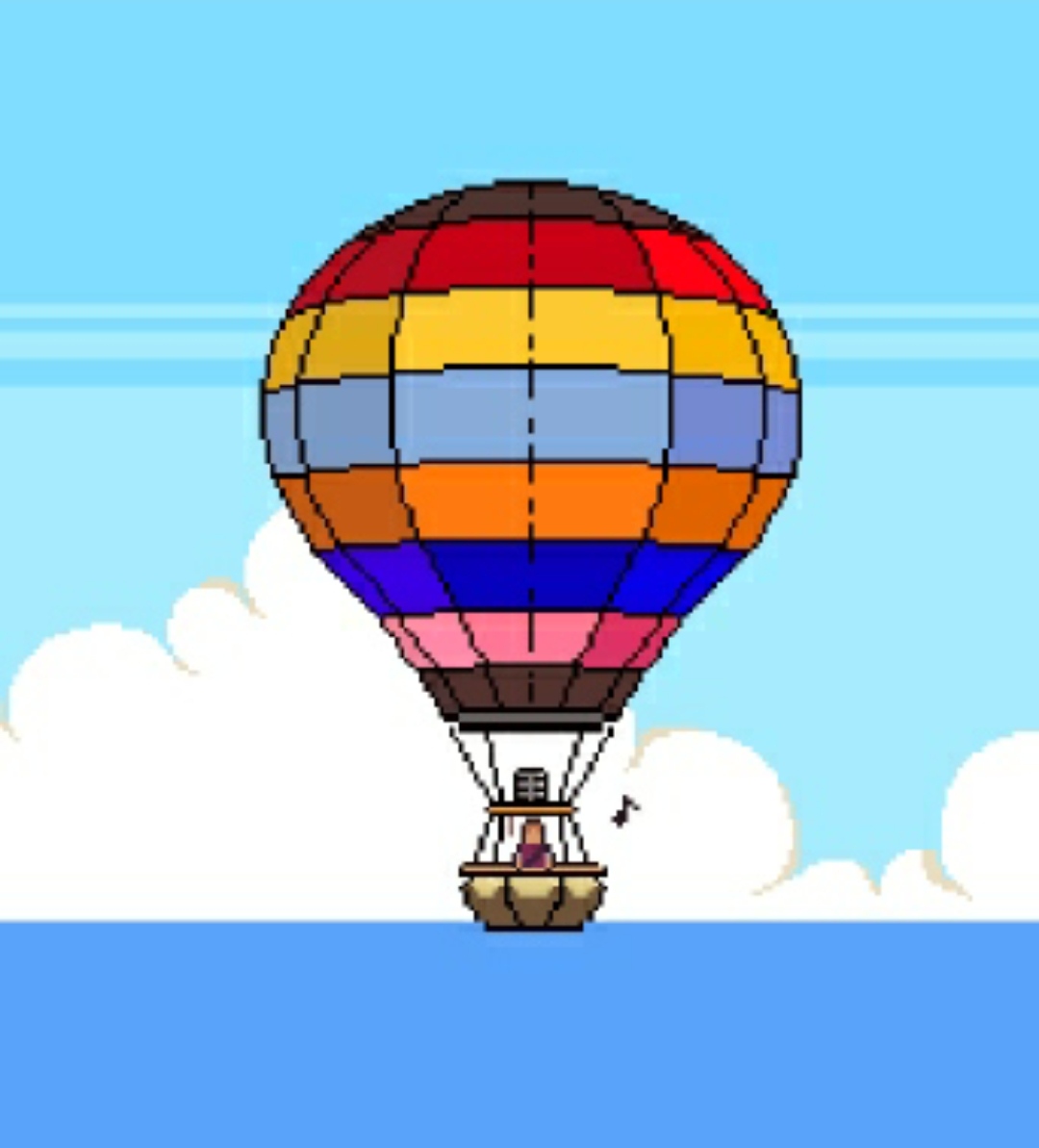 Air balloon 2d by Glitrix_Games