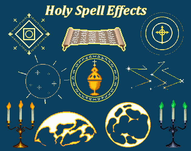 Holy Spell Effects by CreativeKind