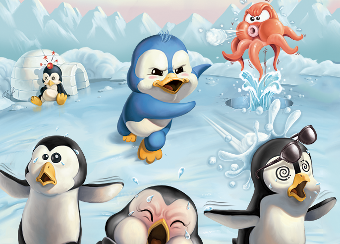 Penguin Attack (Amstrad CPC) by Pat Morita Team for #CPCRetroDev 2022 ...