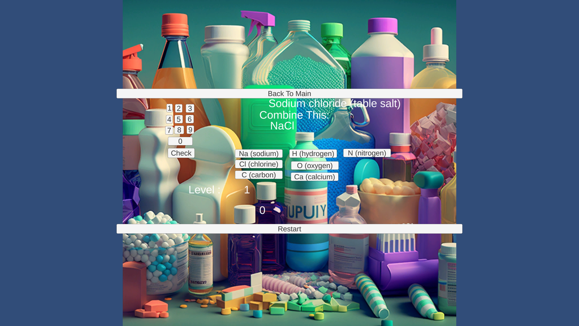 Element Fusion: The Chemistry Challenge by PinkWish