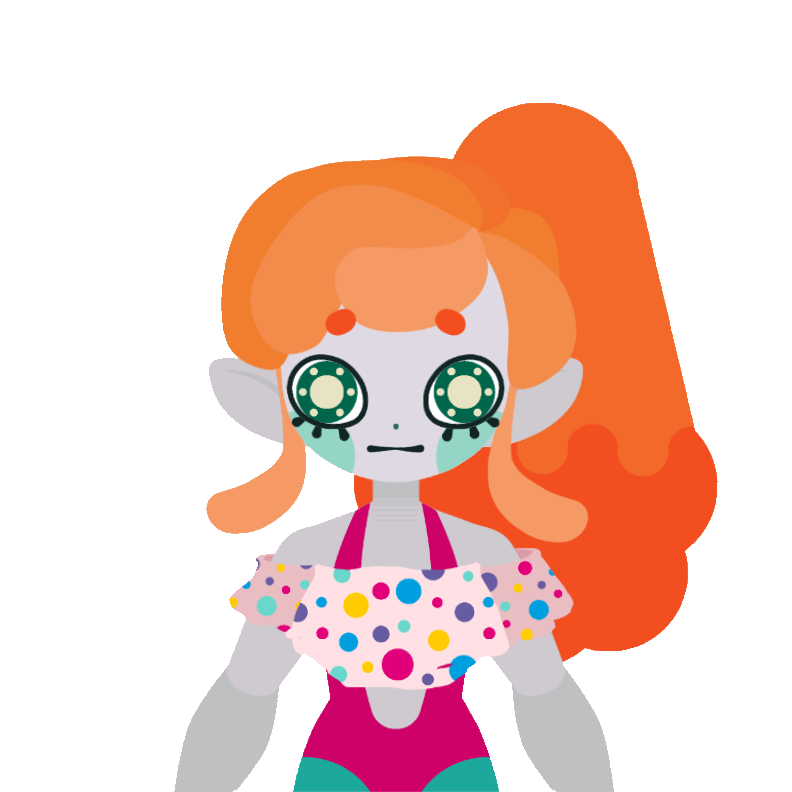 Sporty Zombie Cleo Vtuber Model by Memory