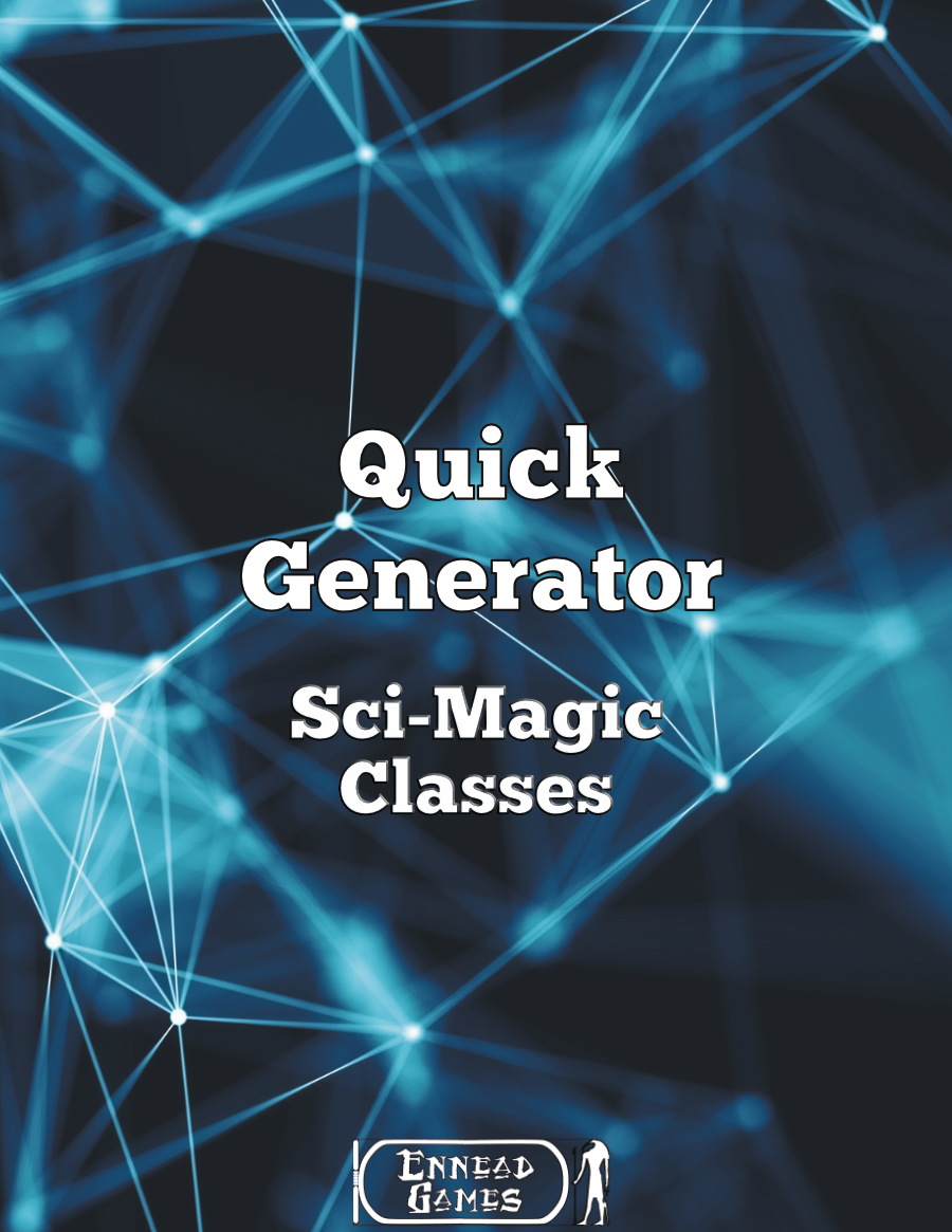 Quick Generator Sci-Magic Classes by Ennead Games