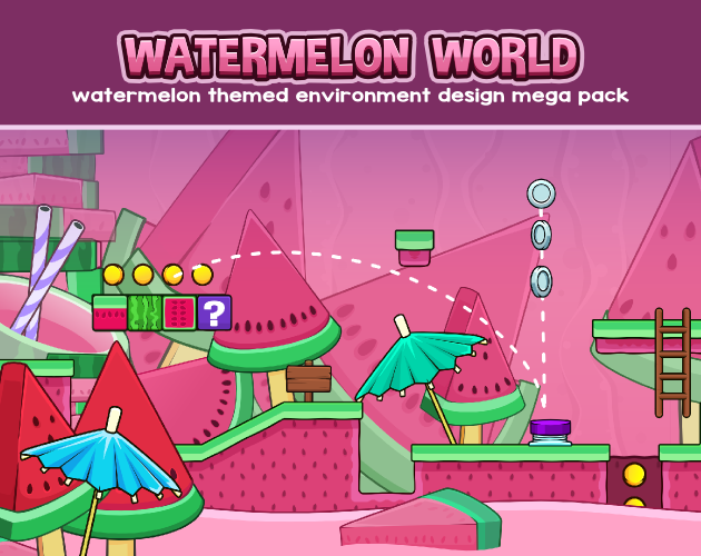 Watermelon environment creation mega pack by Robert Brooks ...