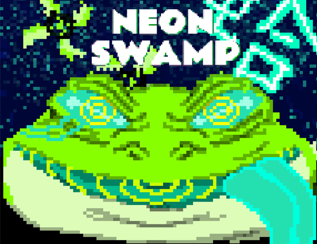 Neon Swamp by ESCAV