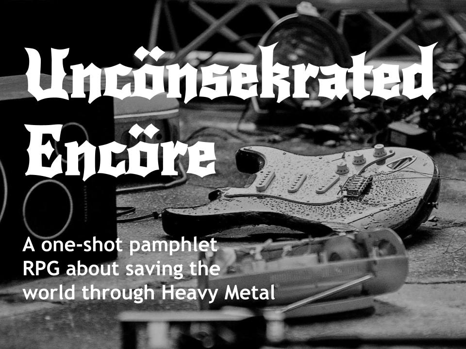 Uncönsekrated Encöre by Erik Eliason