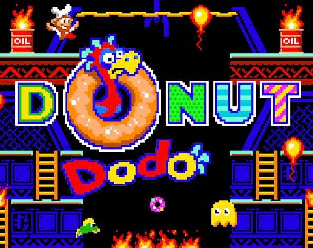Donut Dodo - Arcade style retro game on steam | ukVac: UK's Video ...