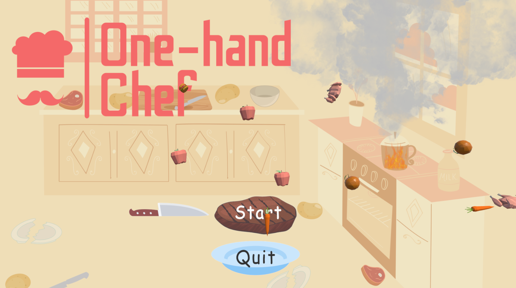 One-Hand Chef by YuyangQiu