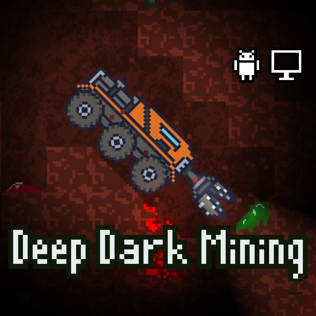 Deep Dark Mining by 2bit(e)WolfArt