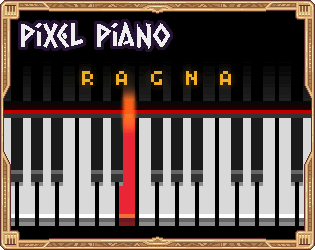 Pixel Piano by RagnaPixel