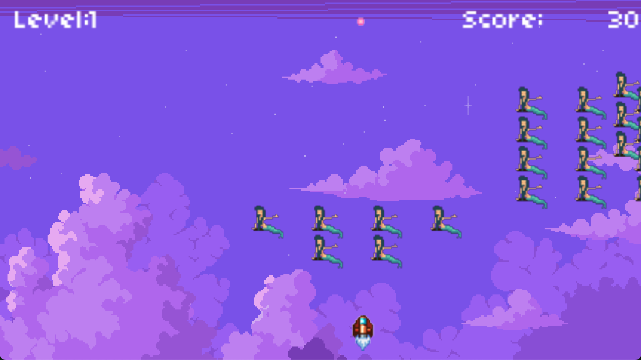 Invaders in the Sky by zhila