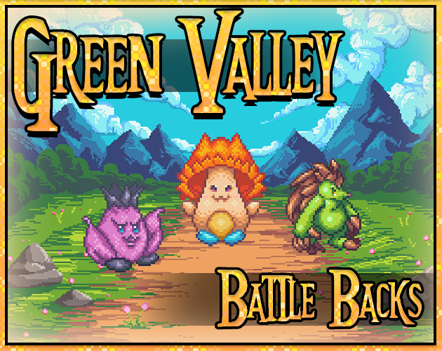 RPG asset battle back set by FKDemetri