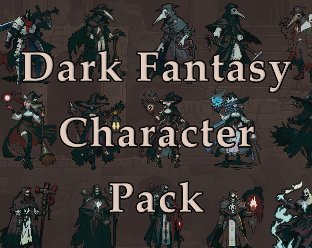 Dark Fantasy Character Pack by MasuOne