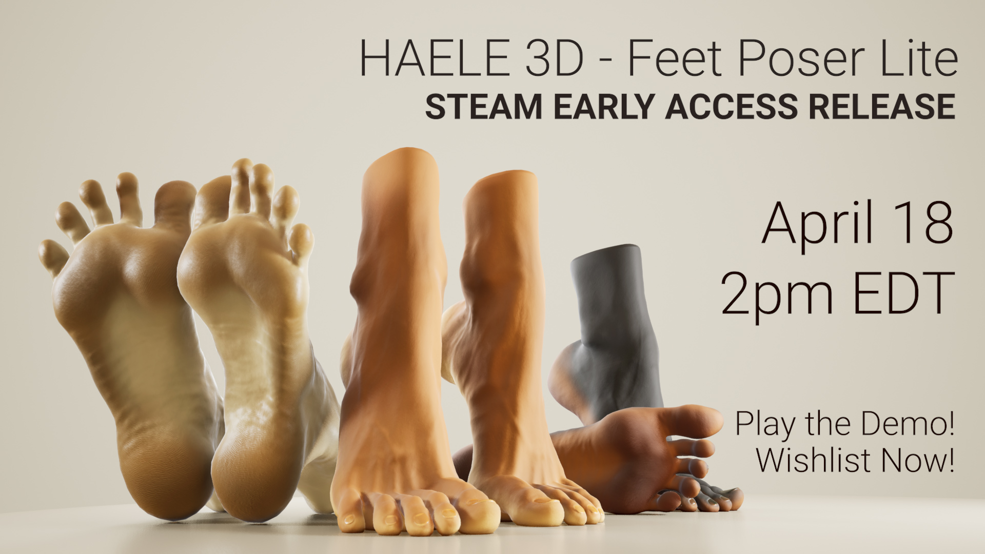 HAELE 3D - Feet Poser Pro Demo by Ige Olwen