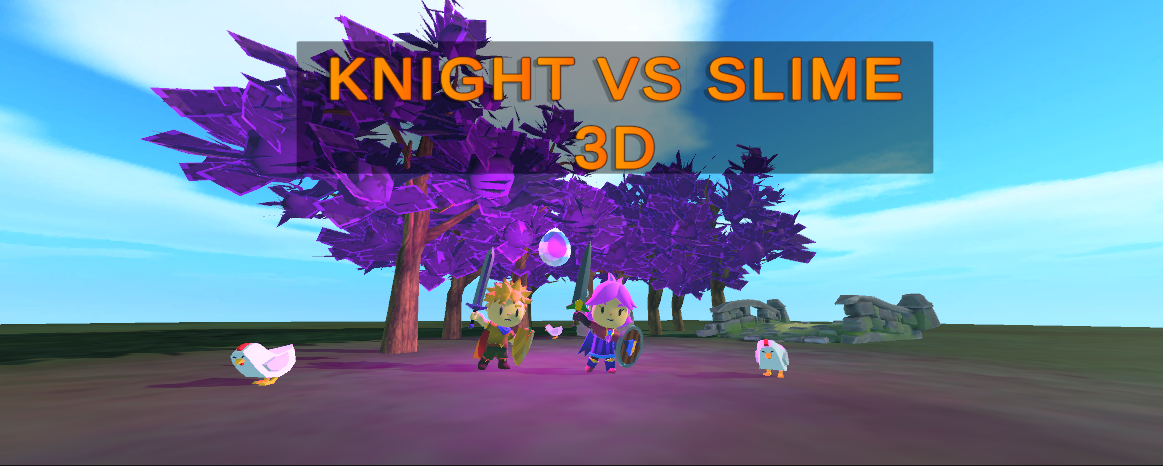Knight vs Slime 3D by JuanSan1
