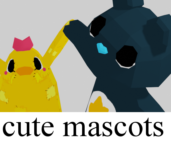 cute mascots by herio