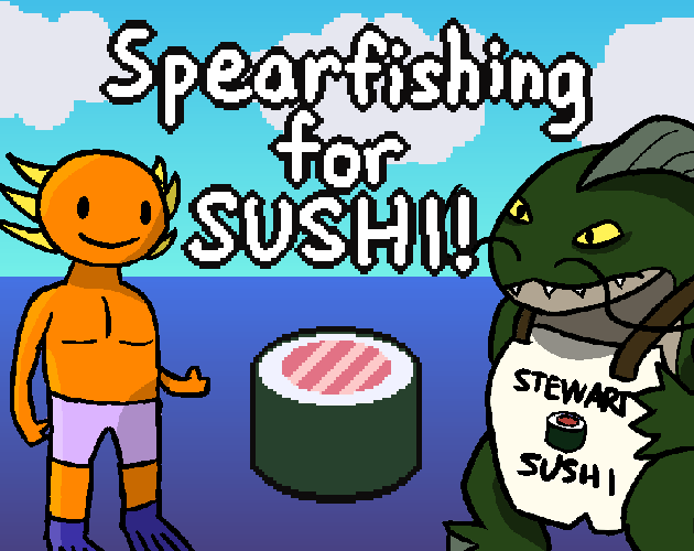 Spearfishing for SUSHI! by xett