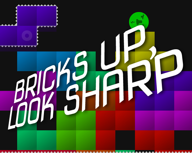 Bricks Up, Look Sharp by Chequered Ink