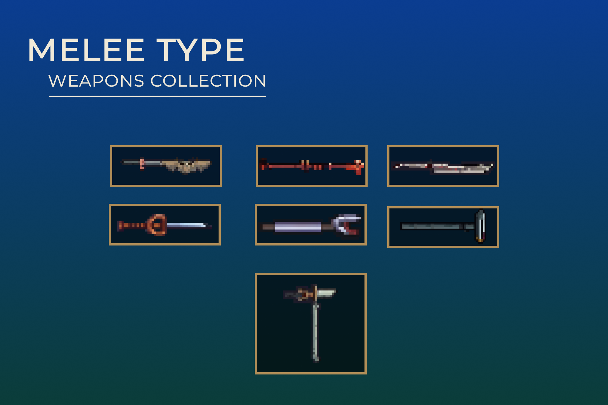 Weapon Pack - Melee by niro58