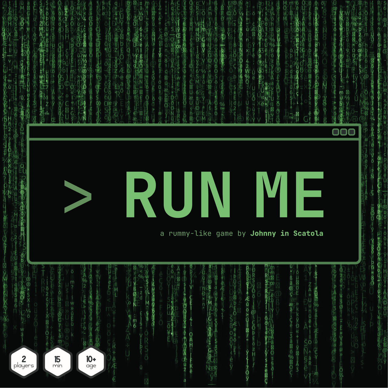 RUN ME by Johnny in Scatola