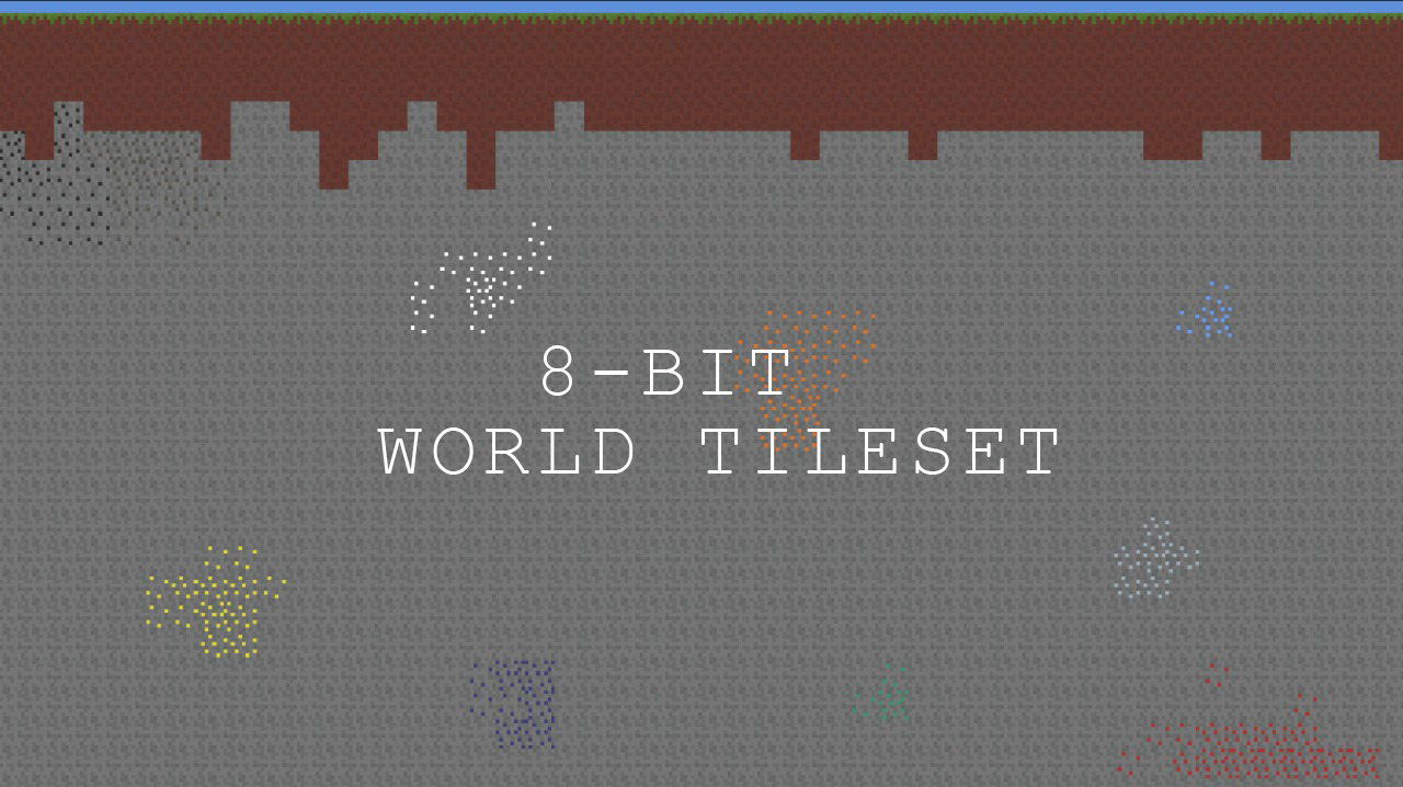 8-bit World Tileset by yugg0