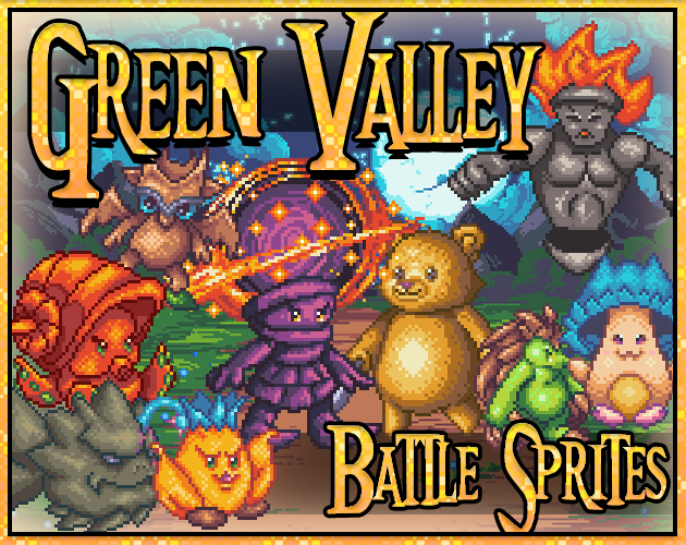 RPG asset battlers sprite set by FKDemetri