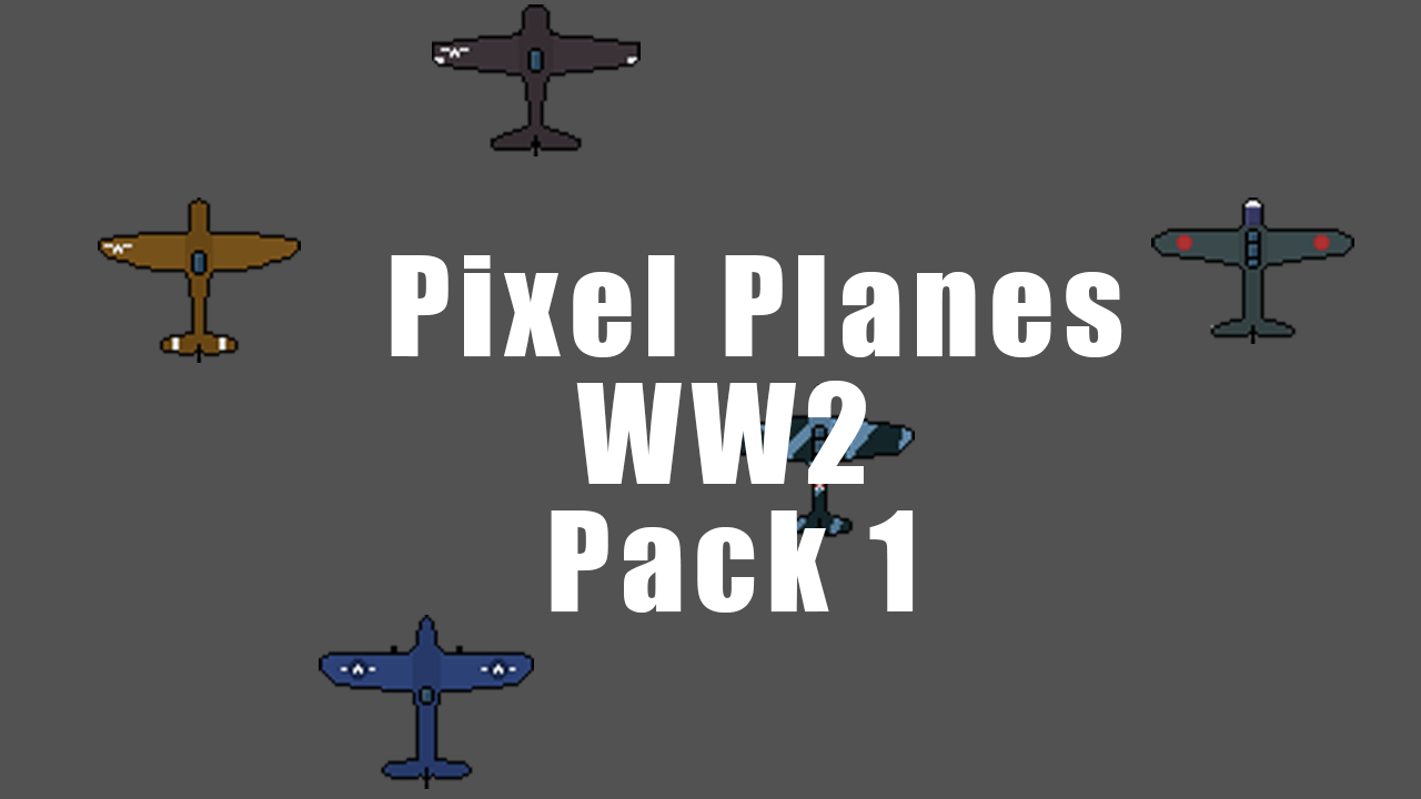 Pixel Planes WW2 (Pack 1) by yugg0