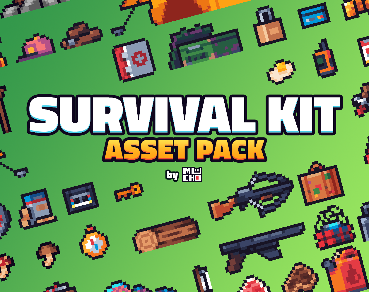 Survival Kit Asset Pack by Mucho Pixels