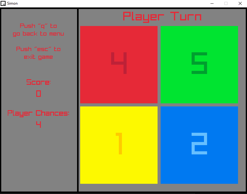 Simon Says Clone by mateuslucch