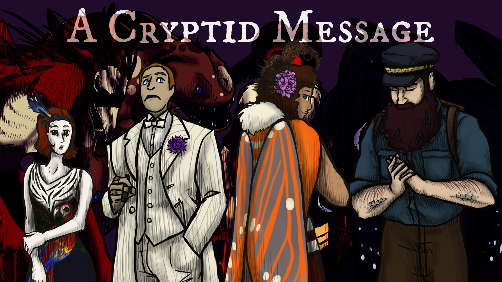 A Cryptid Message by Mystic Mahogany Run Studios