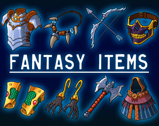Fantasy Items by Fisktak