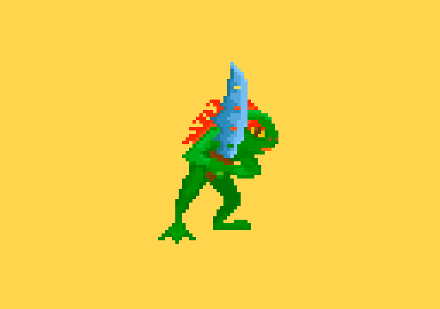 Pixel Murloc by Masalimov Ilnur