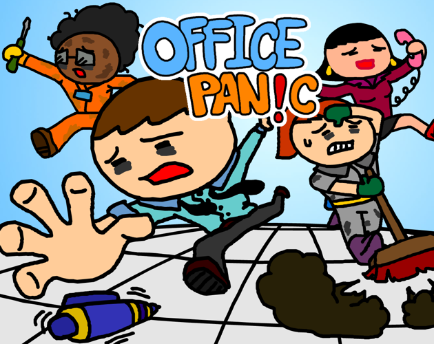 Office Panic by FrozenPeepo
