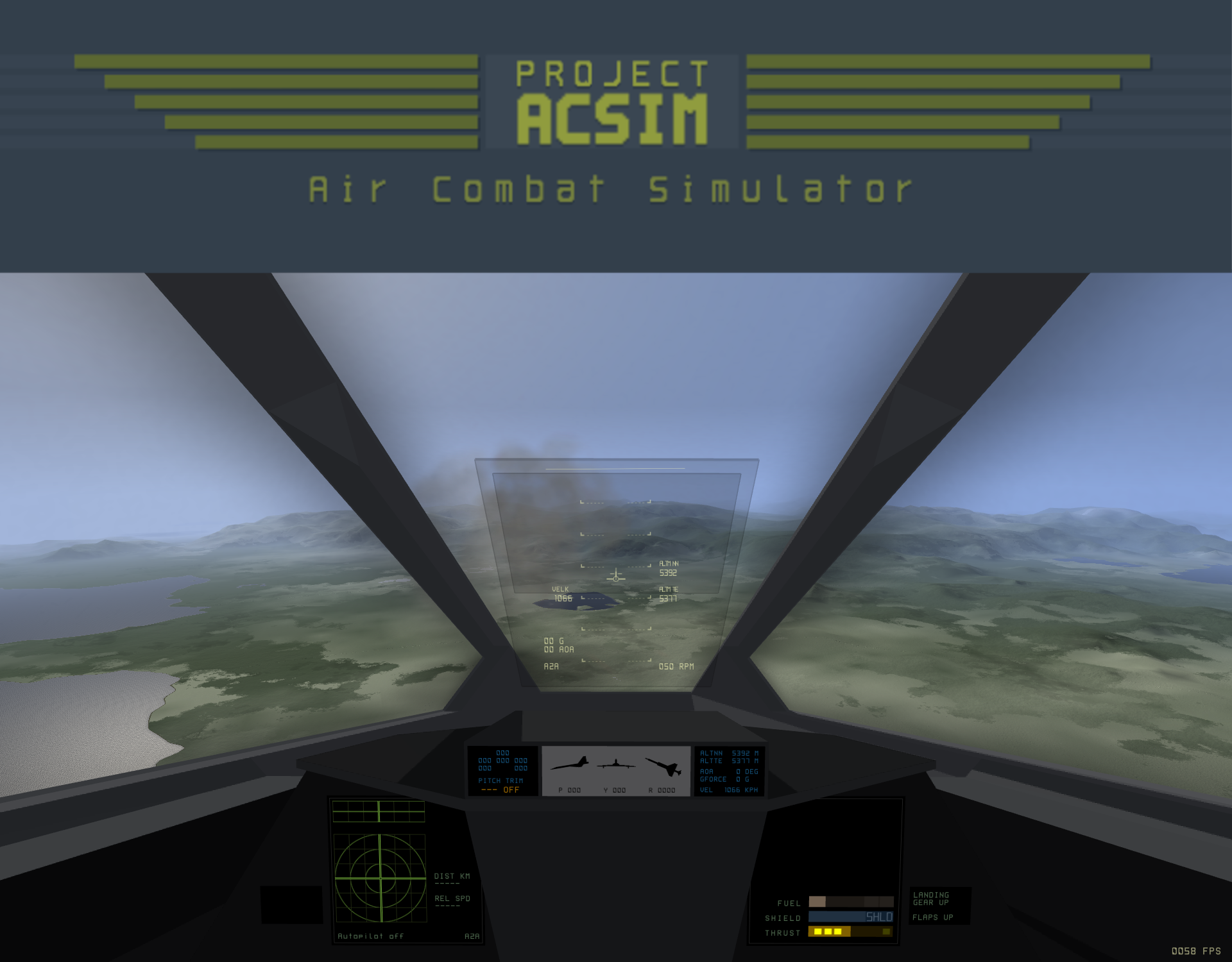 ACSim - Air Combat Flight Simulator by frogfood2