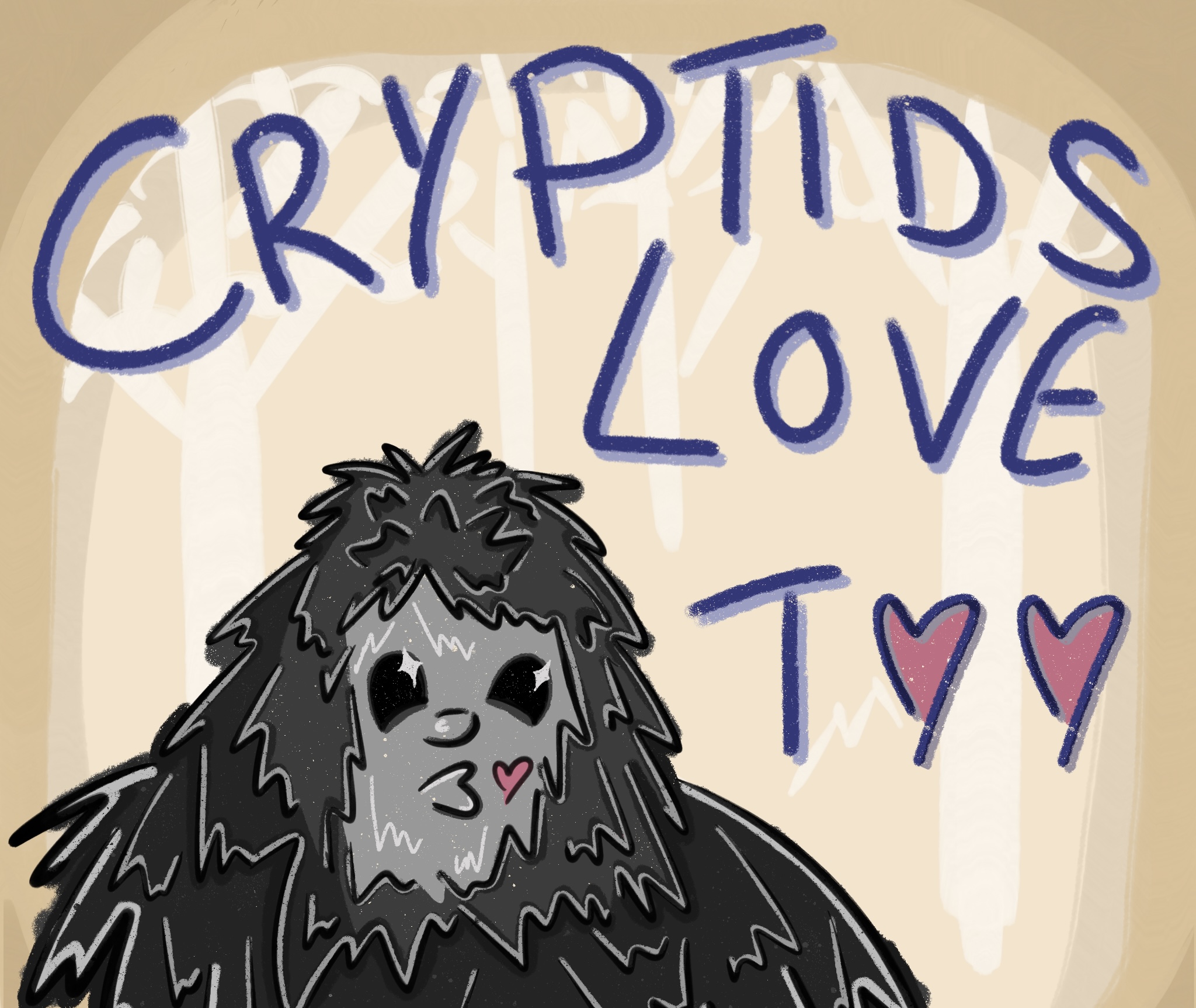 Cryptids Love Too by McWermus