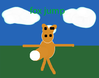 fox jump by Mrfox112233