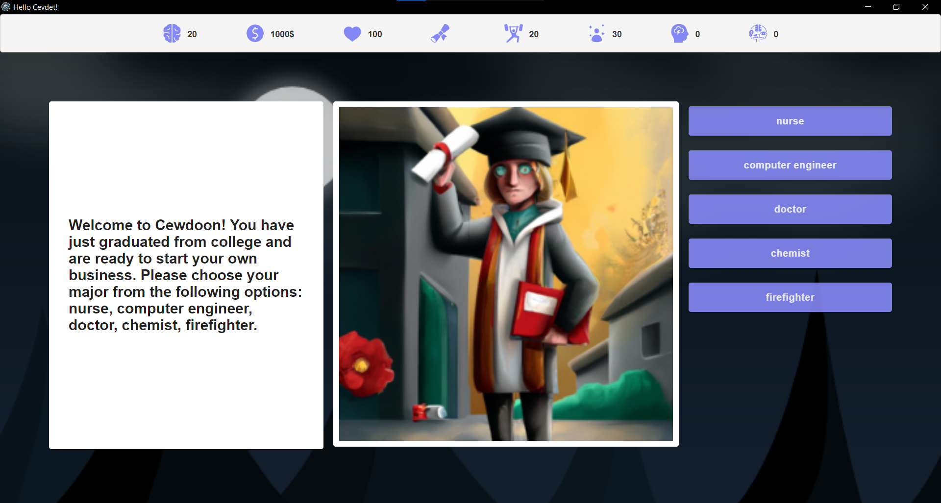 Cevdlife by tuhalf for Enhancer Gaming Hackathon - itch.io