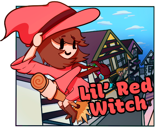 Lil' Red Witch by Vyfrost