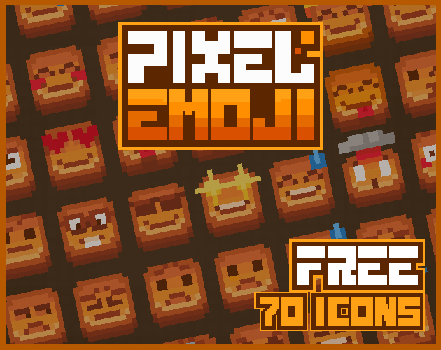 Pixelart Emoji Free Pack by PixelMeadow