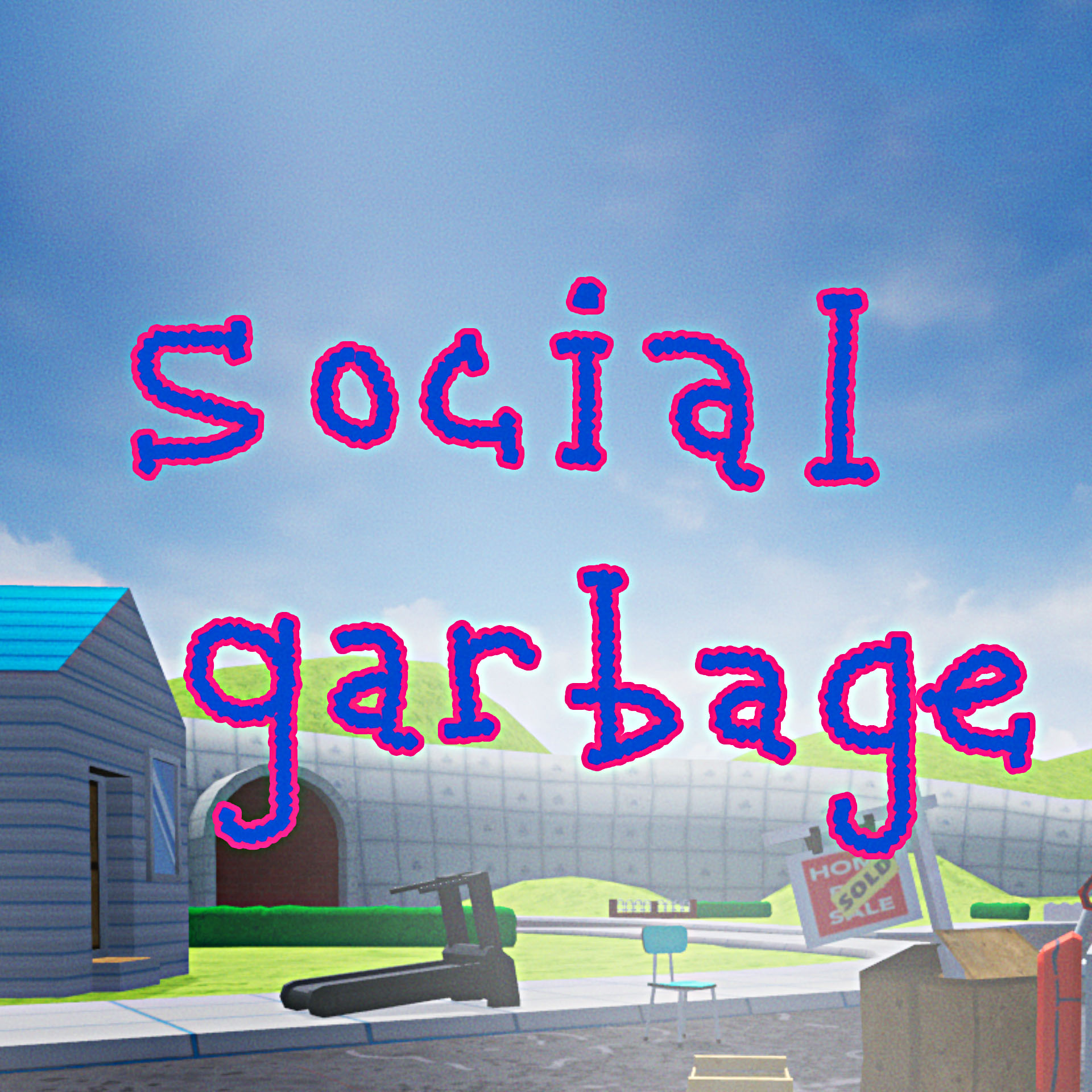 Social Garbage by Lazy Frogs Collective