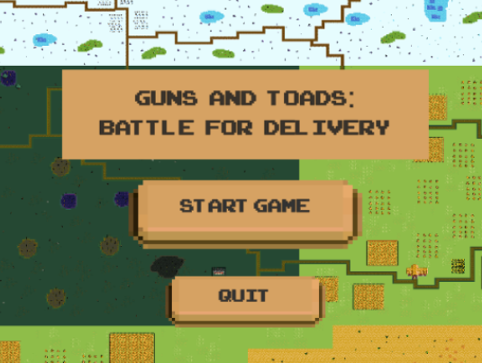 Guns and Toads: Battle for delivery by GeraniumCat