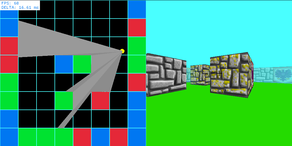 3D Raycaster [Macroquad/Rust] by LelsersLasers