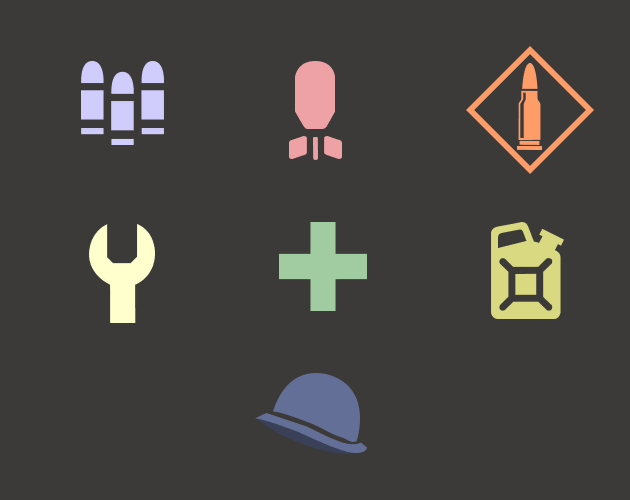 Foxhole Colored Filter Icons by Opa